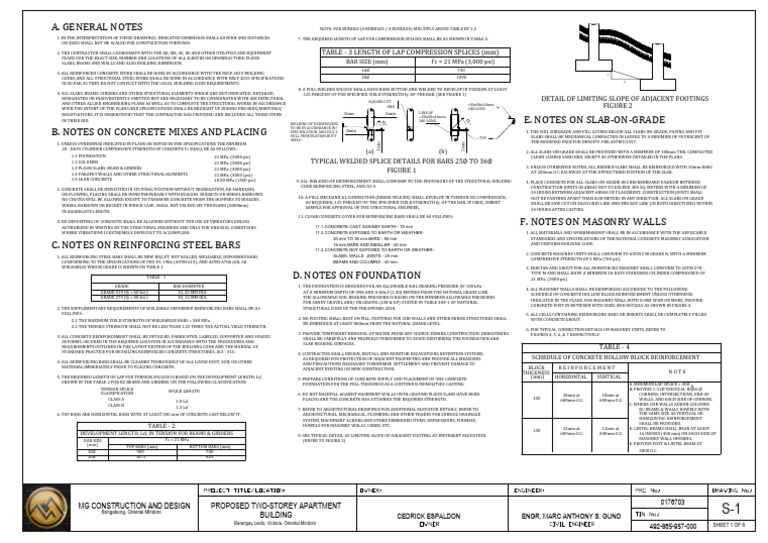 Structural Guidelines for Concrete and Masonry | PDF | Beam (Structure ...