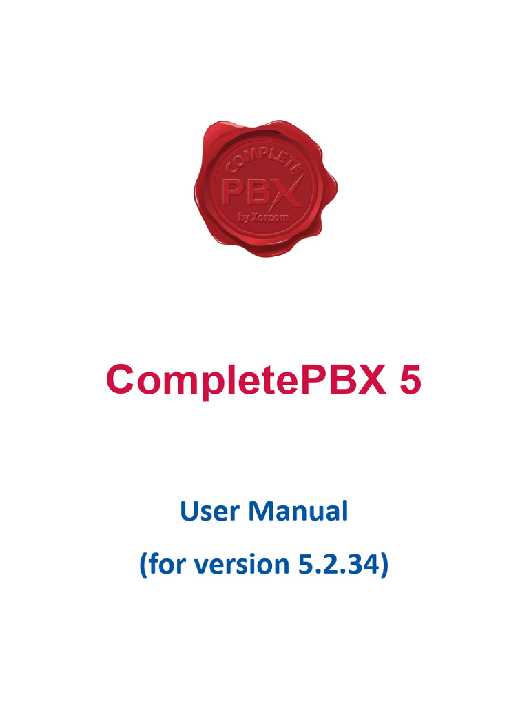 CompletePBX-V5 User Manual | PDF | Icon (Computing) | Computing