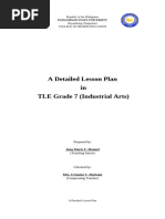 Grade 7 Industrial Arts Lesson Plan | PDF | Vocational Education | Welding