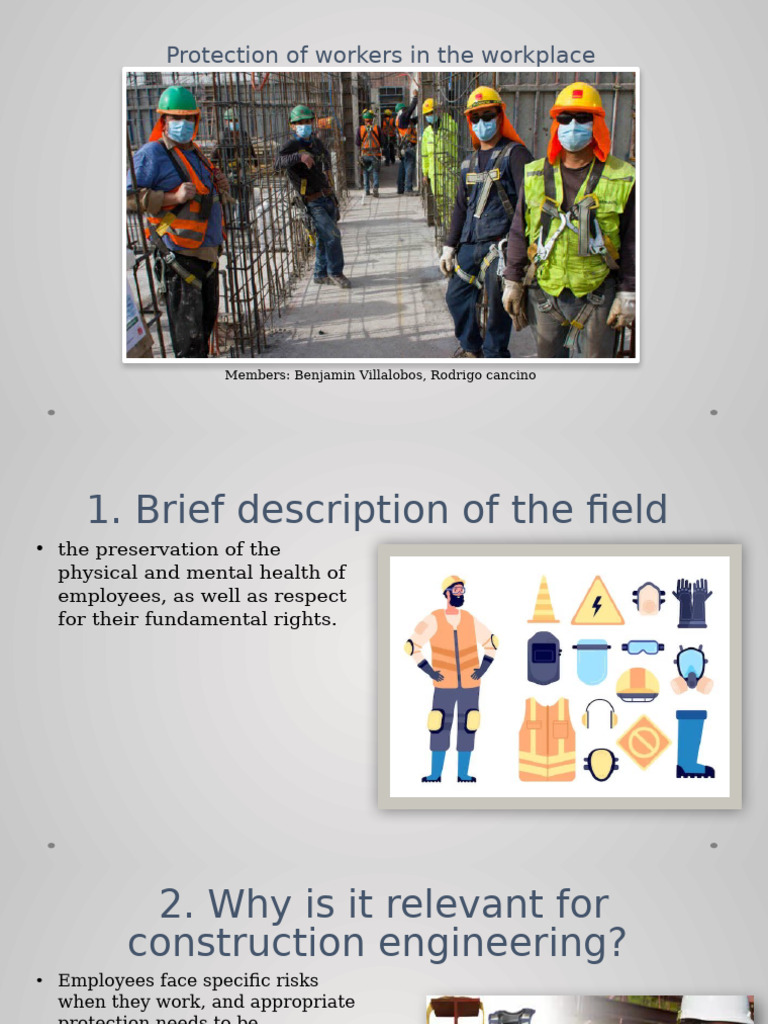 Protection of Workers in The Workplace | PDF