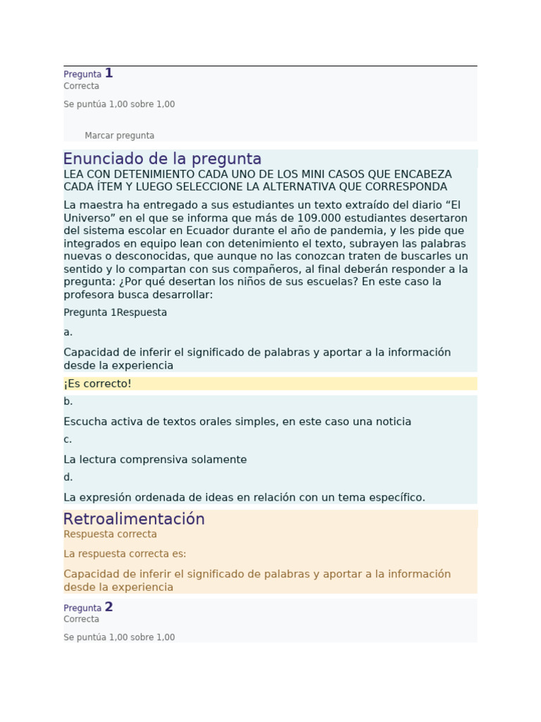 Eva Modulo 2 | PDF | Sustracción | Aprendizaje