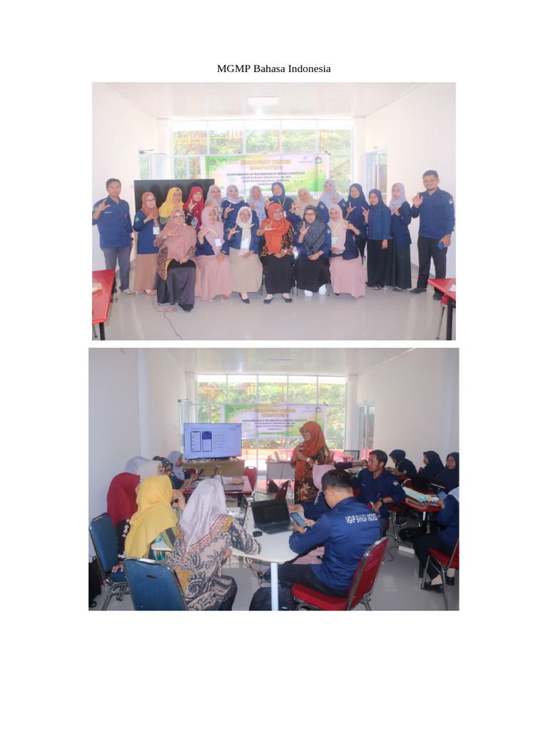 Bukti Fisik Kegiatan Dokumen B1-B4 | PDF