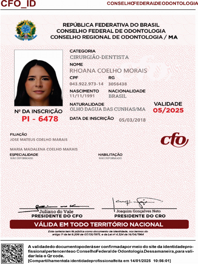 Cfo Id 10801008889 | PDF