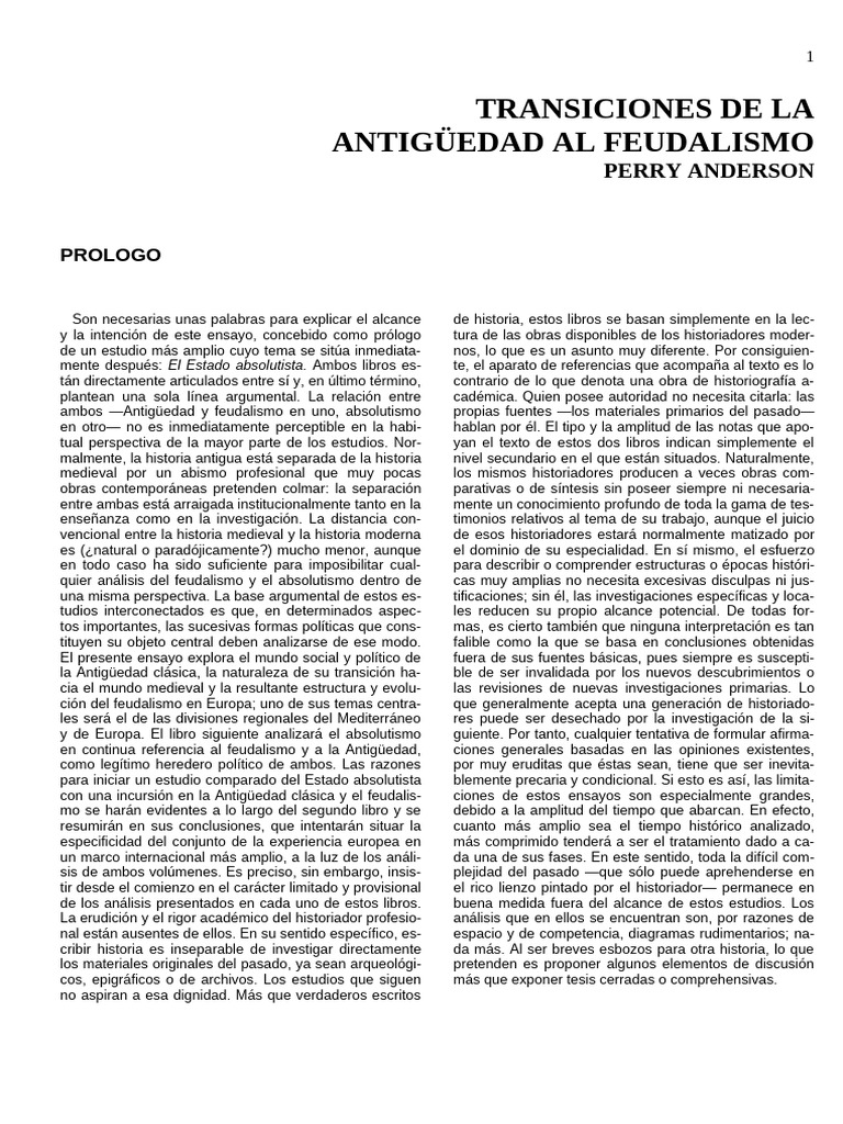 Prologo | PDF | marxismo | Edades medias