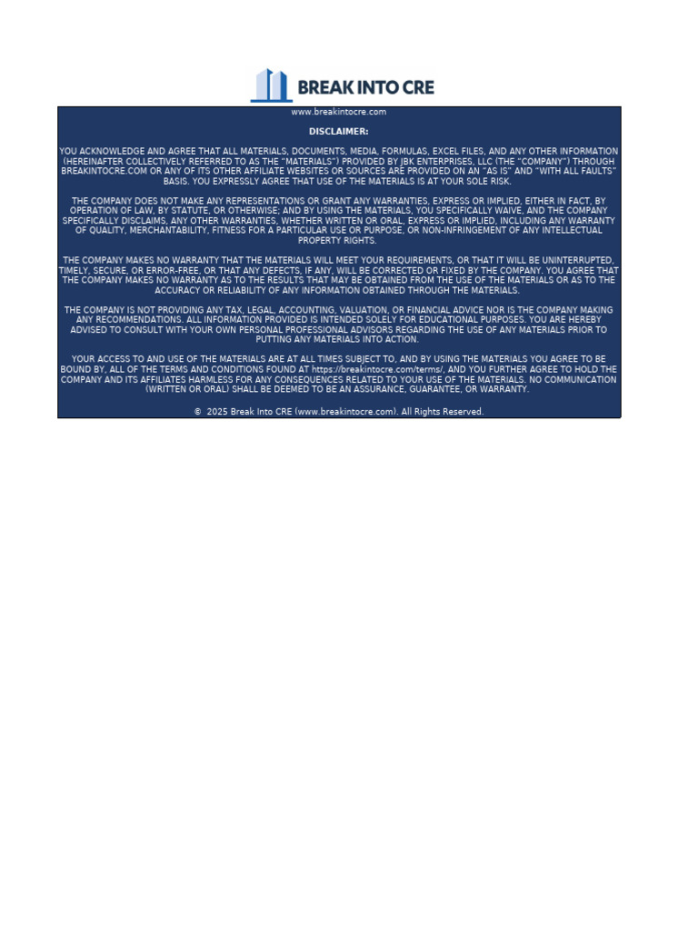 Free CRE Crash Course Overview | PDF | Debt | Economies