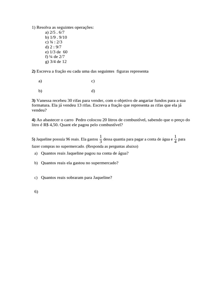 Atividade de Revisao | PDF