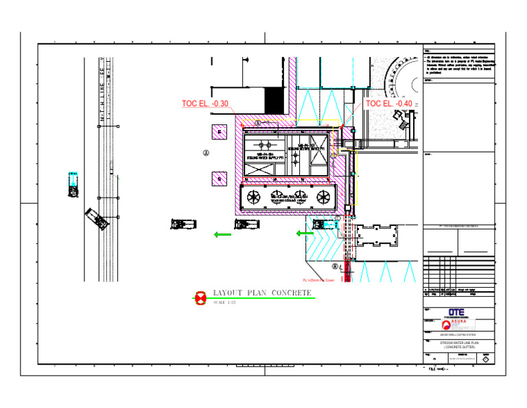 Engineering Layout for Anode Casting | PDF