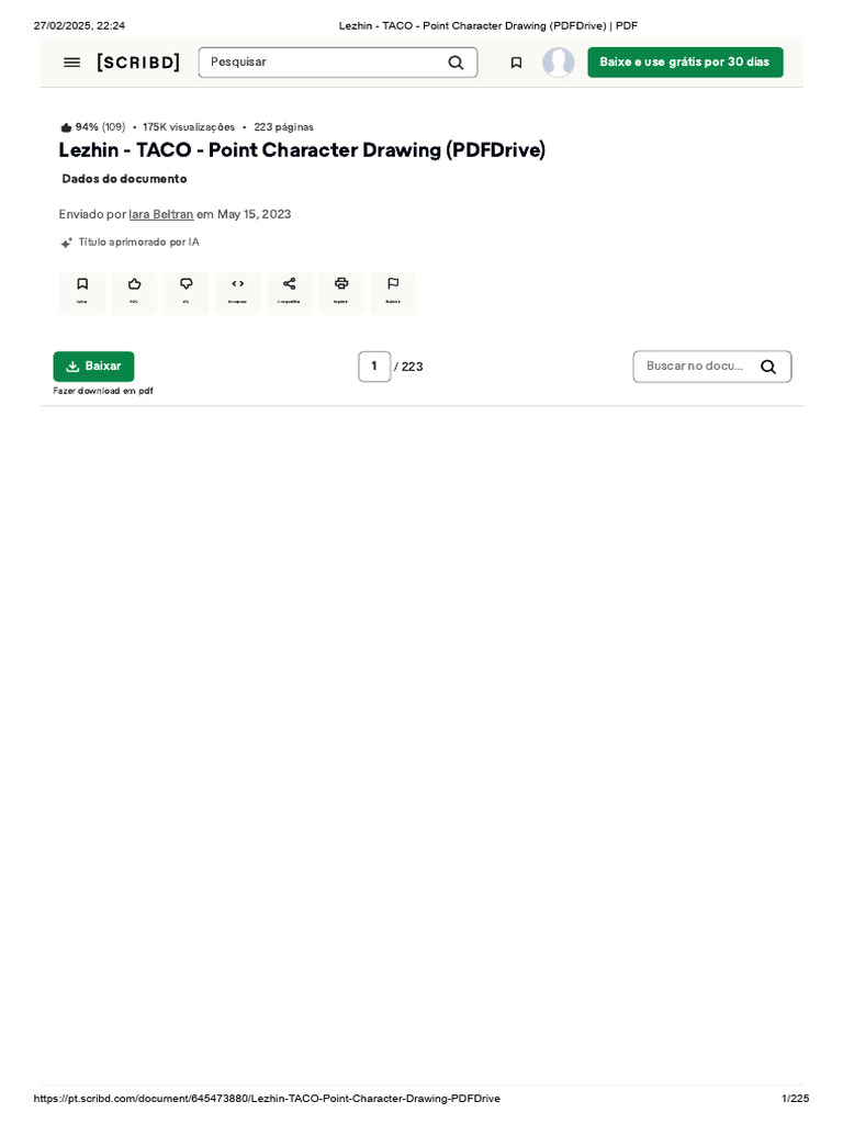 Lezhin - TACO - Point Character Drawing (PDFDrive) - PDF | PDF ...