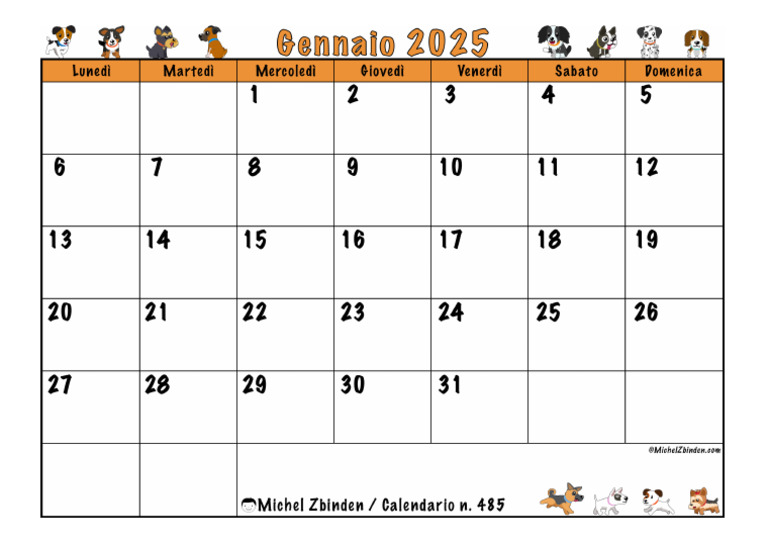 Calendario Michel Zbinden 2 | PDF