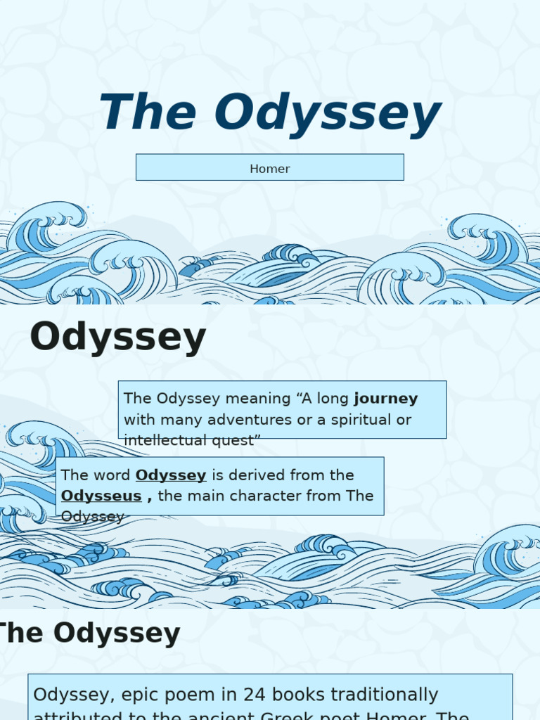 The Odyssey | PDF