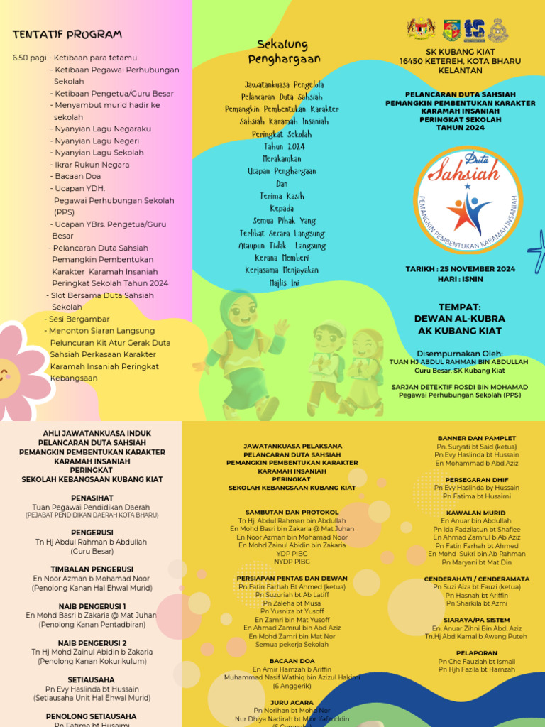 Peluncuran Duta Sahsiah 2024 - 20241123 - 122835 - 0000 | PDF