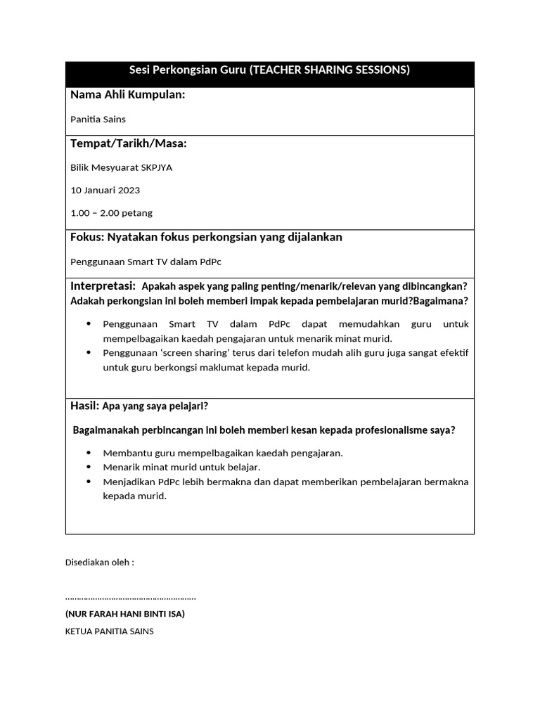 PLC 8 Penggunaan Smart TV | PDF