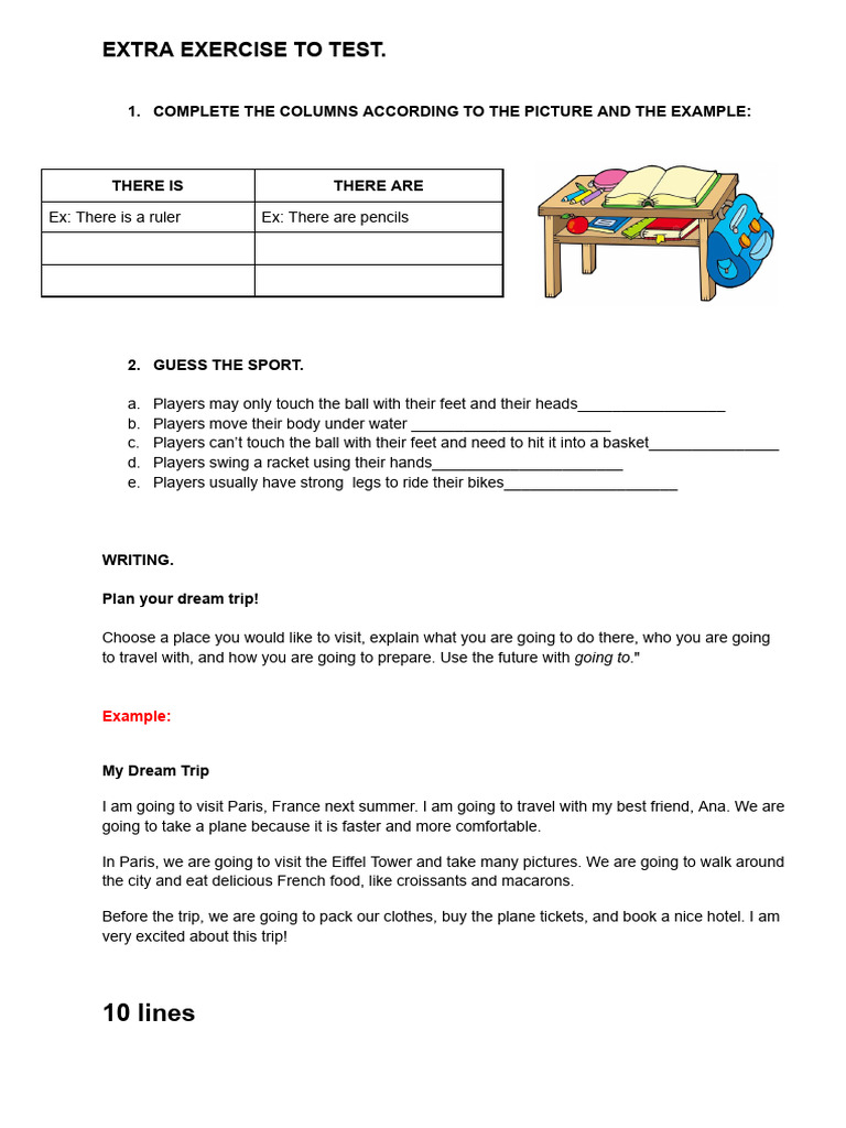 Extra Exercise. | PDF