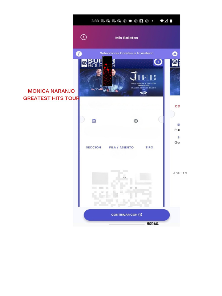 MONICA NARANJO GREATEST HITS TOUR 20 de Febrero 2100 Hrs. | PDF