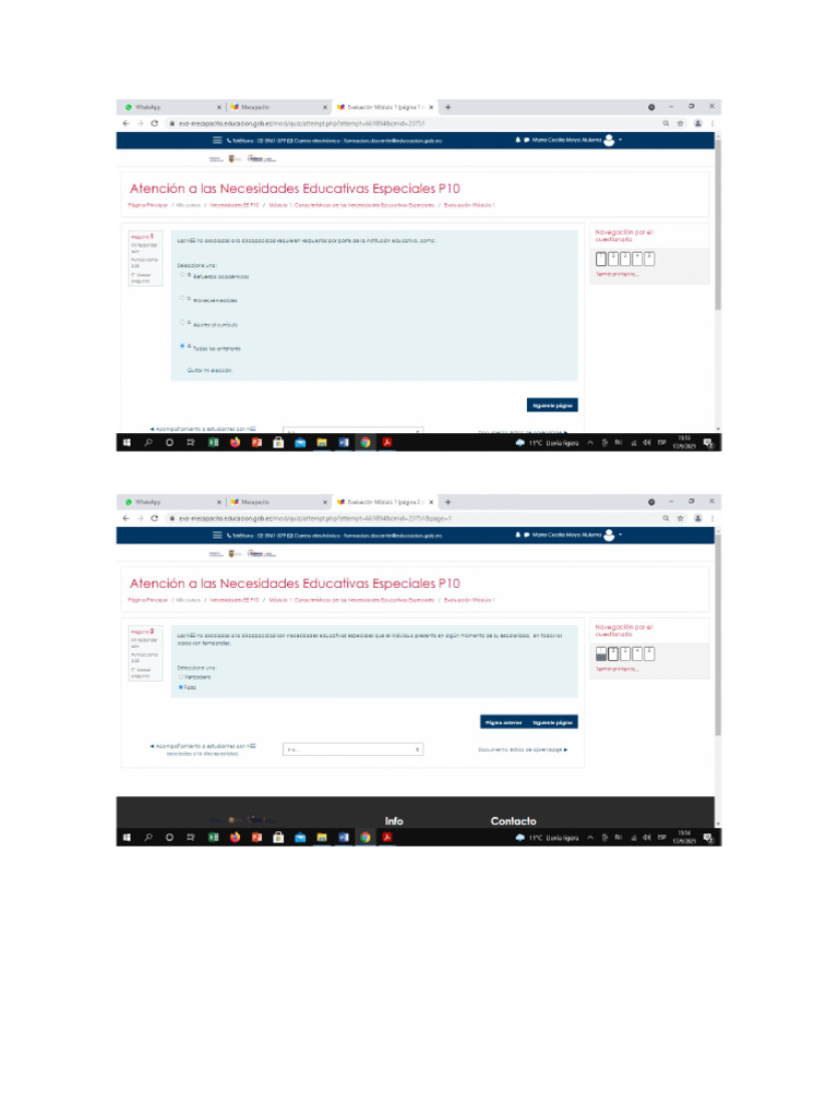 Evaluacion Modulo 1 | PDF