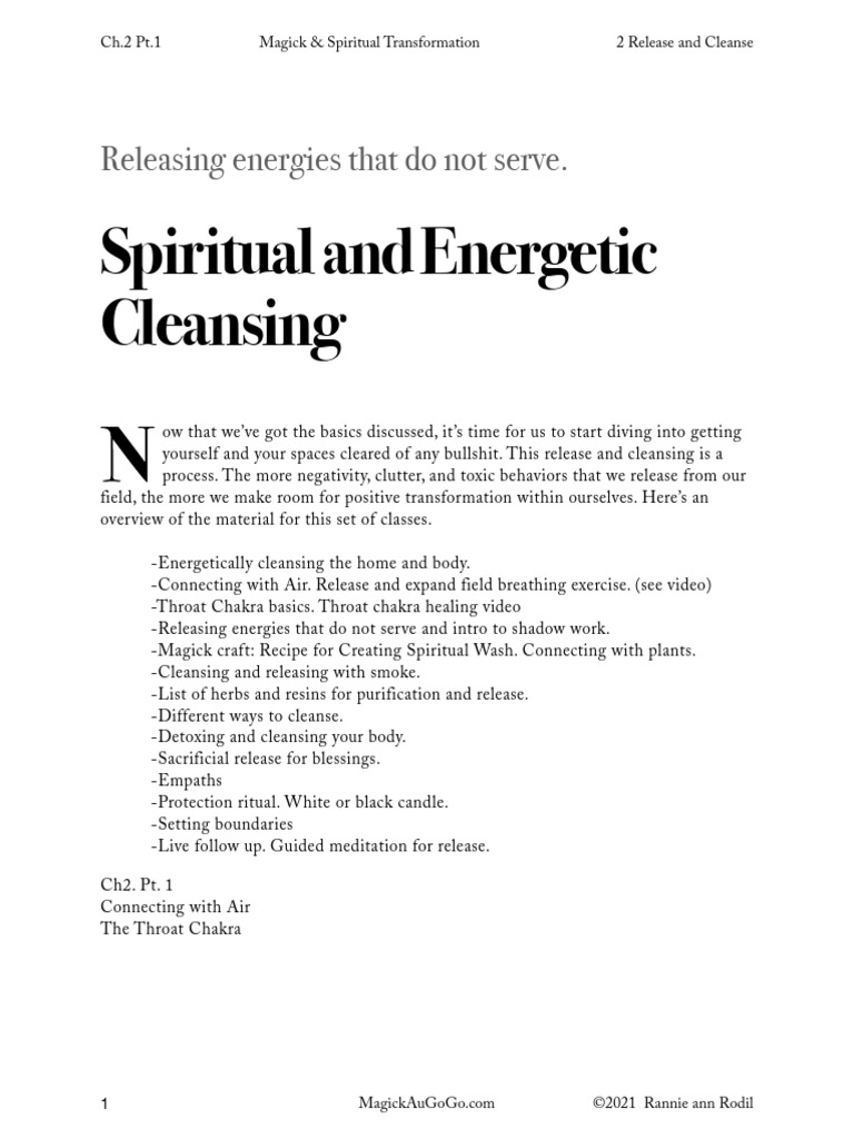 Magick ch2 1 Air and Throat | PDF | Chakra