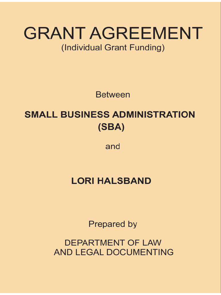 LEGAL GRANT DOCUMENTS | PDF