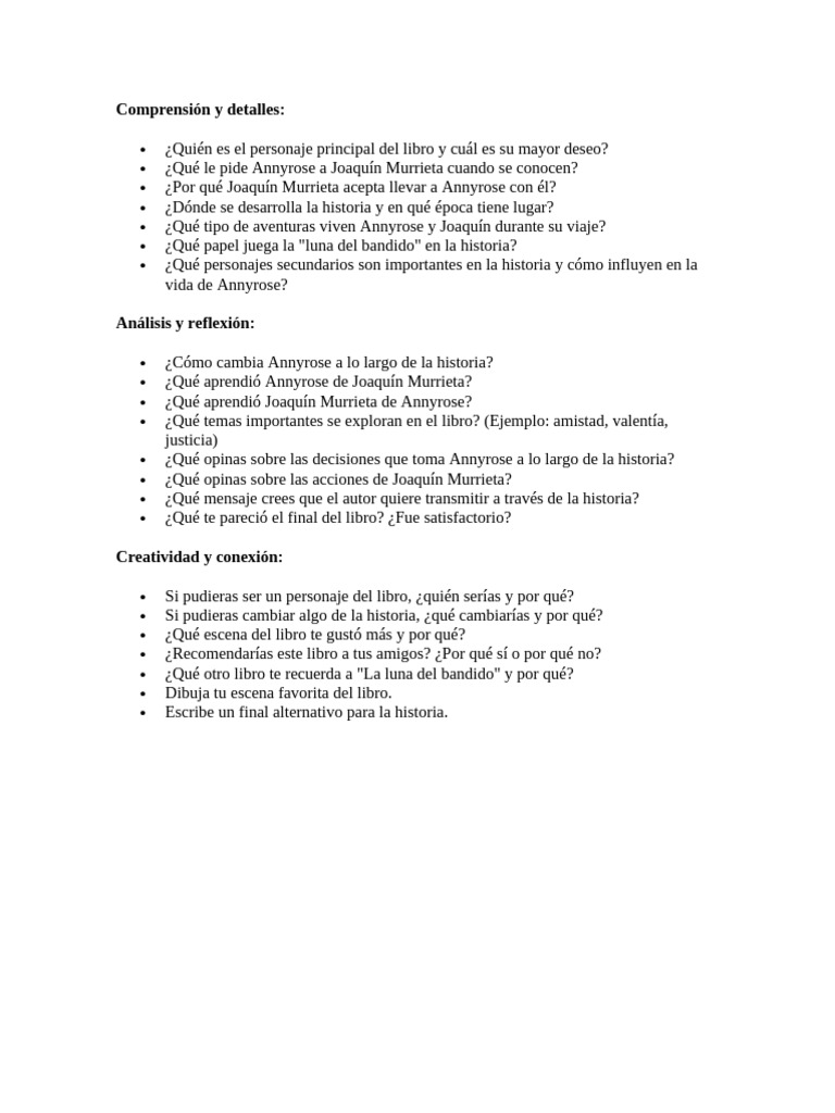 Preguntas Sexto | PDF