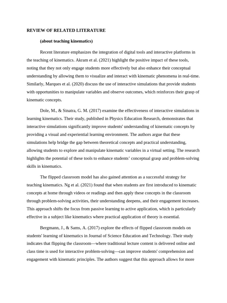RRL KINEMATICS | PDF | Learning | Simulation
