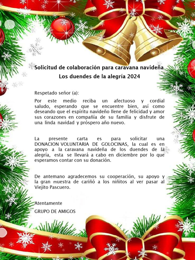 Carta Navidad Editada | PDF