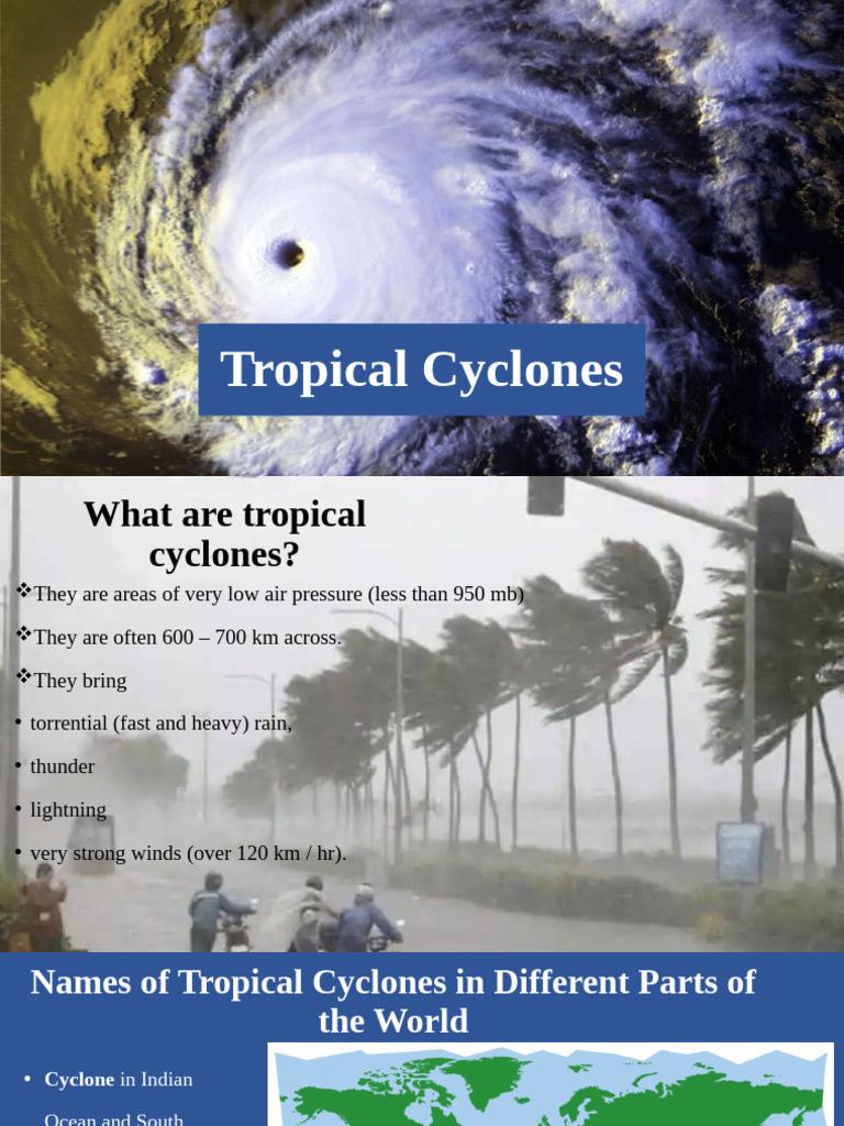 Understanding Tropical Cyclones: Causes & Impacts | PDF | Tropical ...