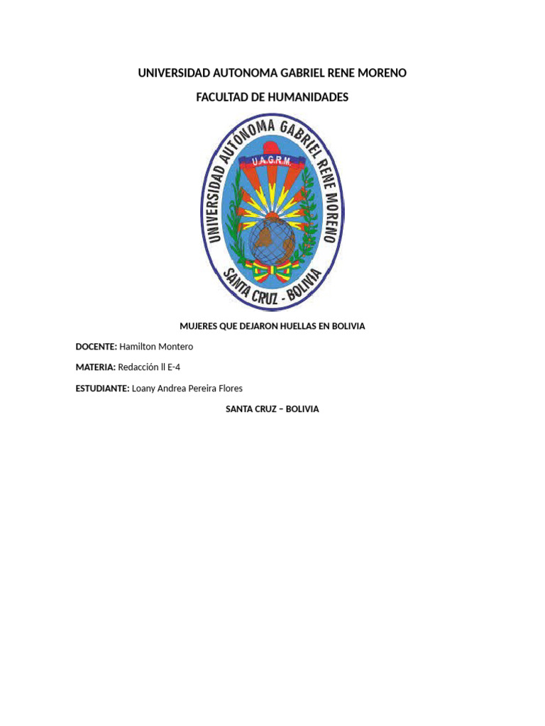 María Barzola: Símbolo de lucha minera | PDF | Bolivia | Mujer