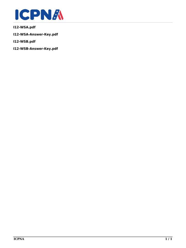 Self Study Handouts | PDF