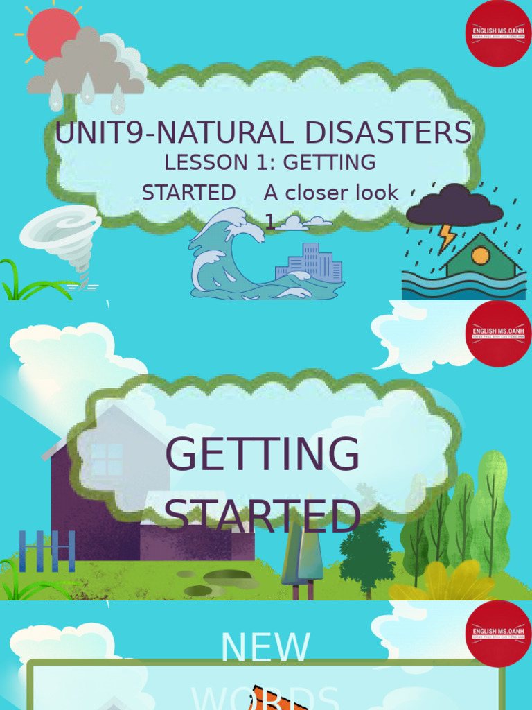 Lơp 8 Unit 9 Lesson 1 | PDF | Natural Disasters | Tornadoes