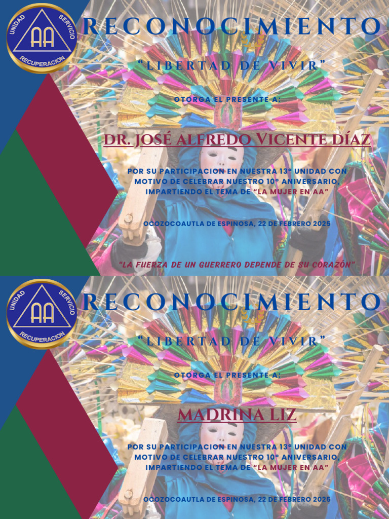 RECONOCIMIENTOS | PDF