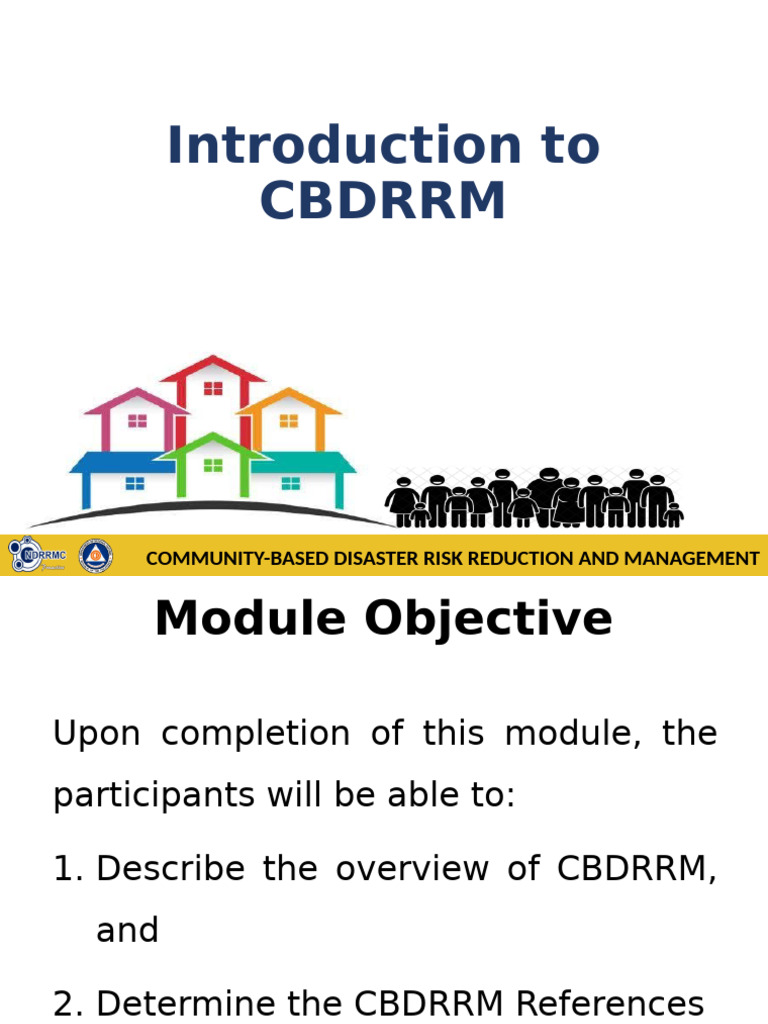 Module 2 Session 1 Introduction To CBDRRM | PDF | Risk | Risk Management