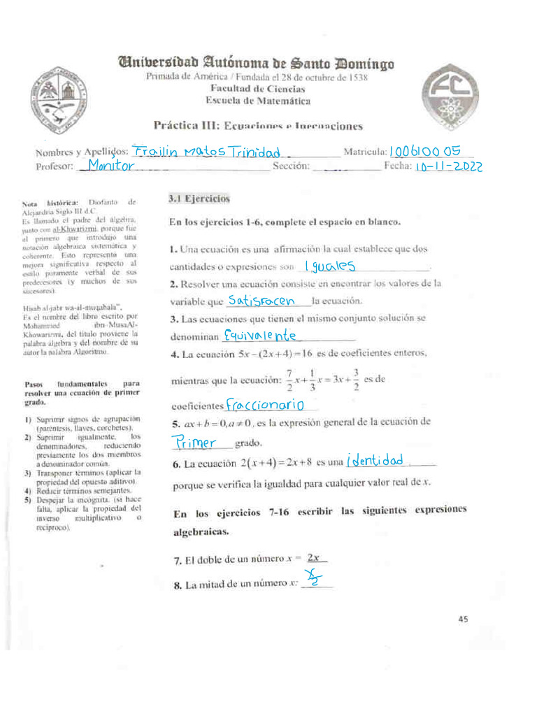Practica 3 Mat | PDF