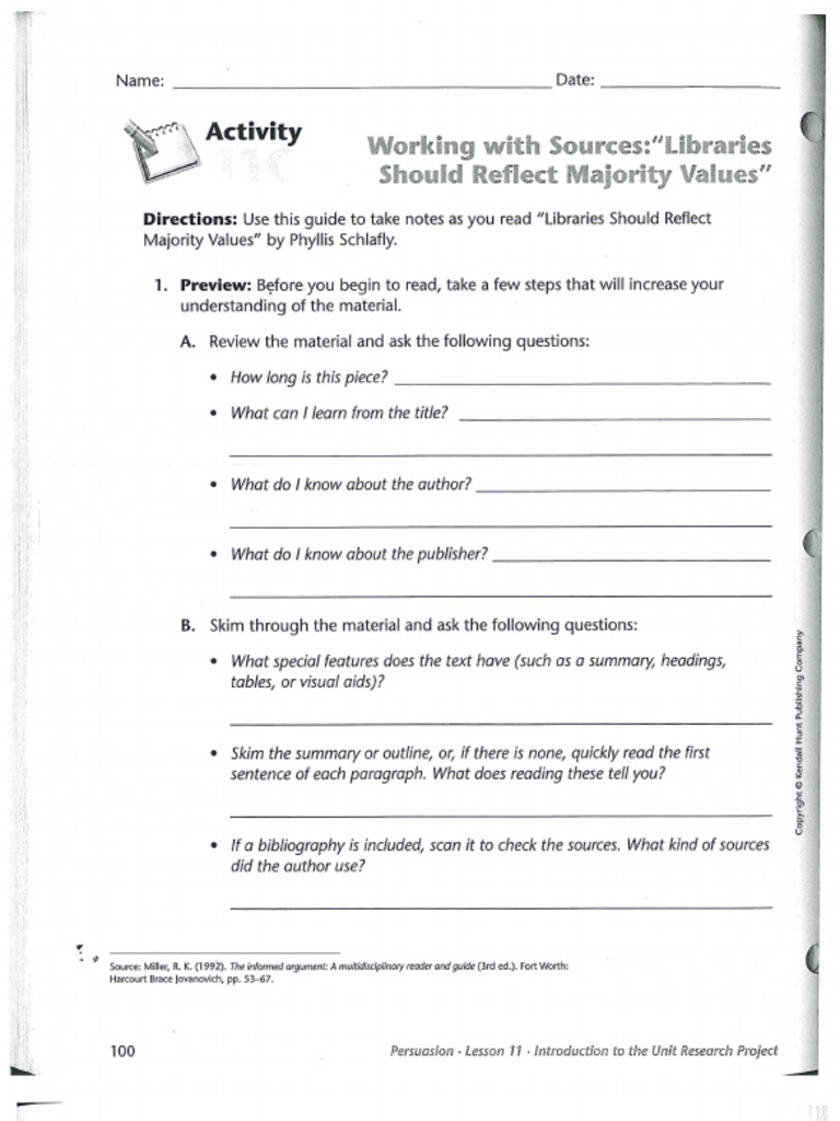Libraries Should Reflect Majority Values | PDF