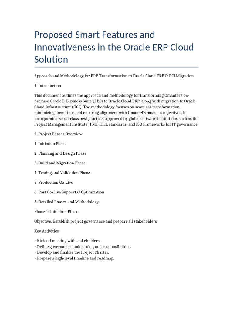 Consolidated ERP Smart Features | PDF | Enterprise Resource Planning ...