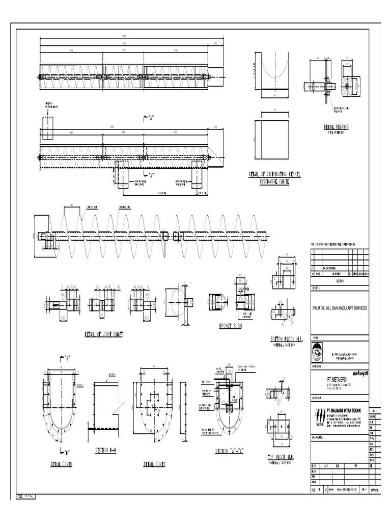 Wet Kernel Distributing Conveyor-Model | PDF