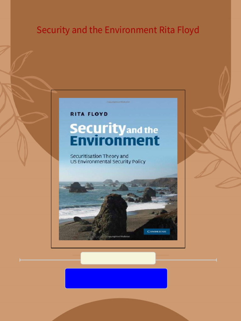 Complete Download Security and the Environment Rita Floyd PDF All ...