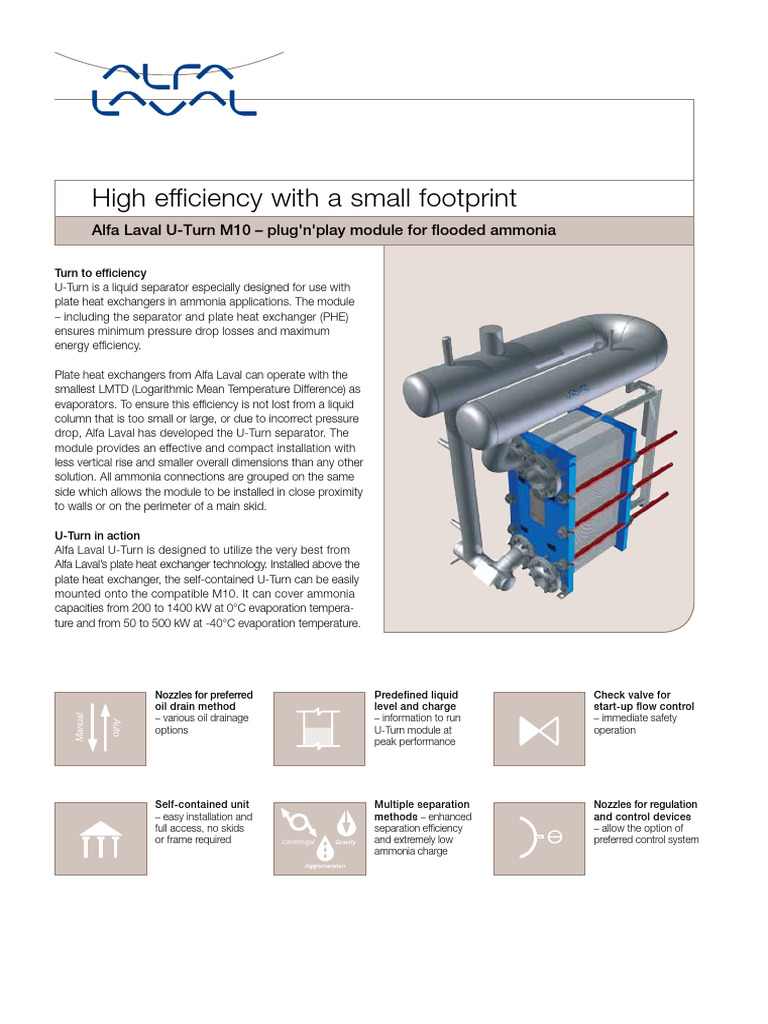 High Efficiency With A Small Footprint - U Turn m10 | PDF | Heat ...