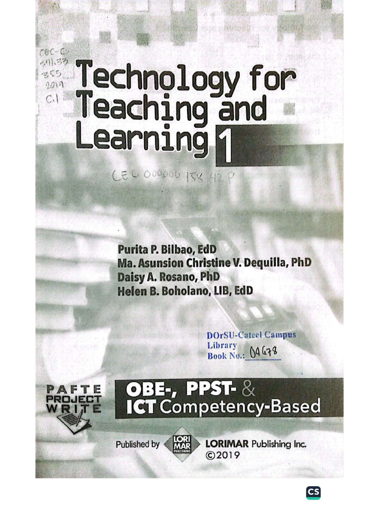 Technology For Teaching and Learning 1 | PDF