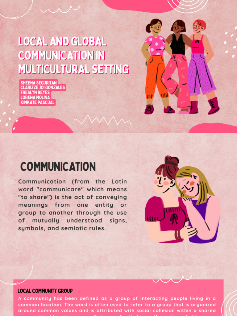 Local Global Communication in Multicultural Setting | PDF ...