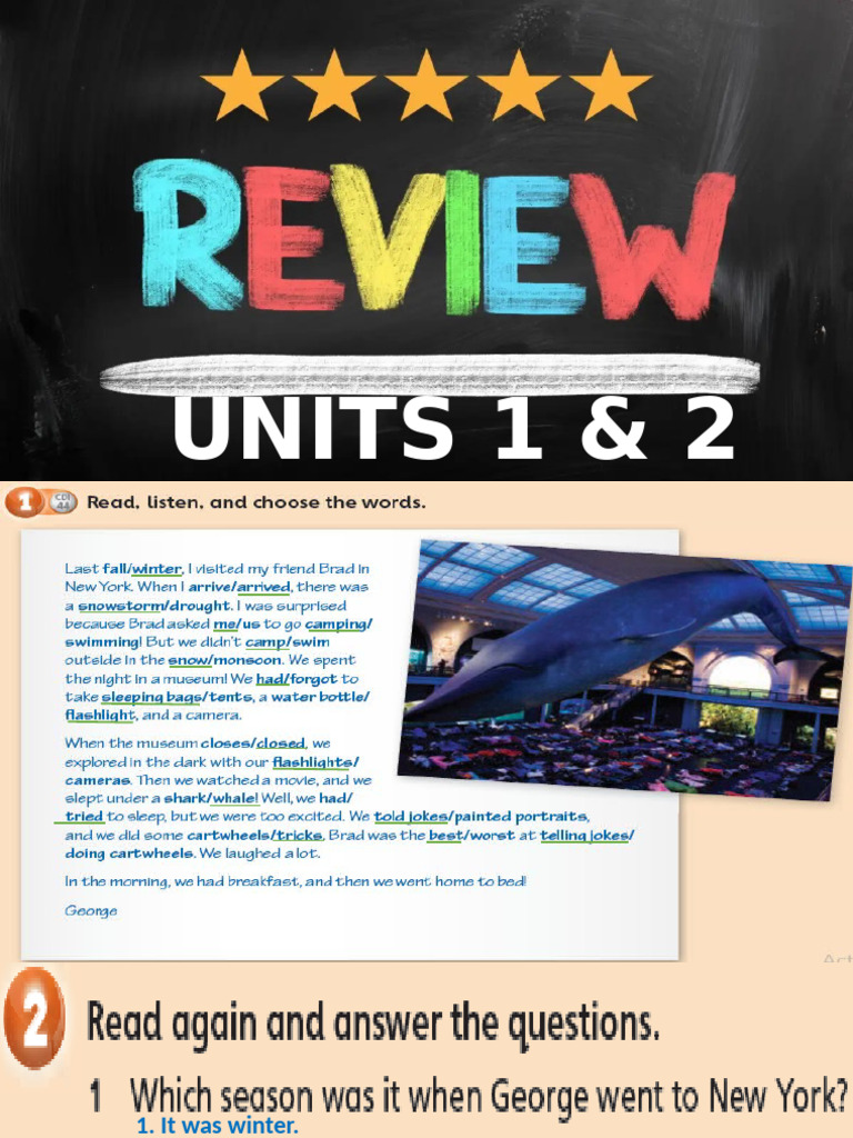 Units 1 & 2 | PDF