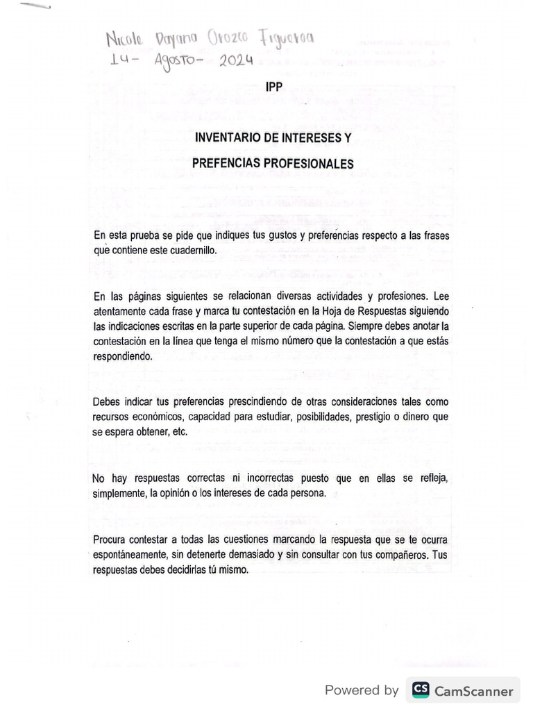 Ipp Nicole Dayana Orozco Figueroa | PDF