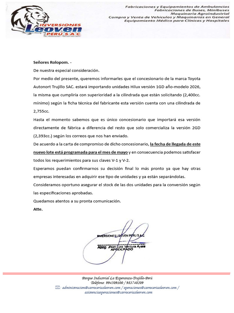 Carta Informativa | PDF