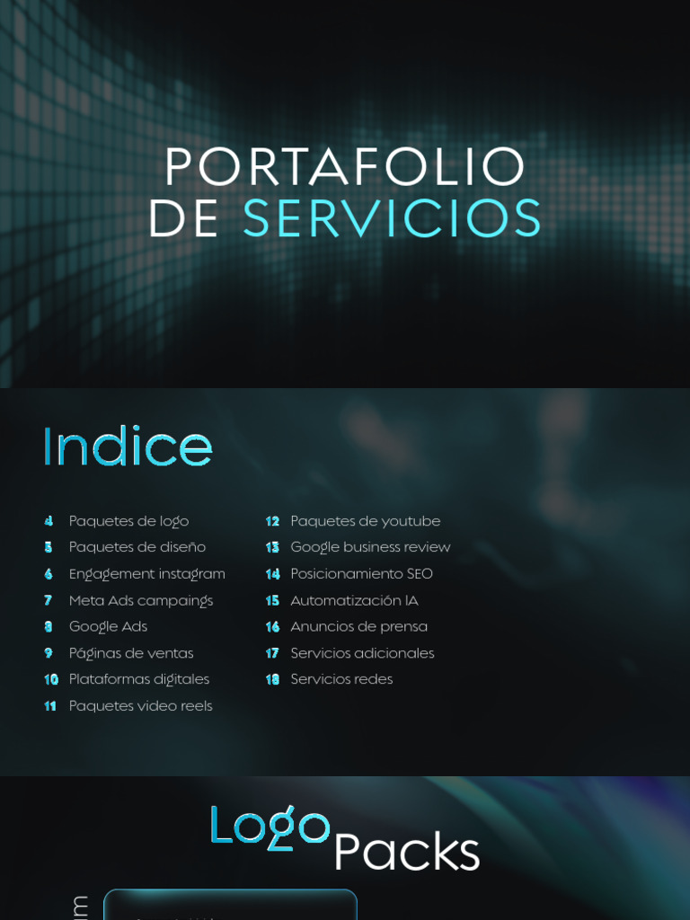 PORTAFOLIO2025 v2 | PDF | Posicionamiento en buscadores | Inteligencia ...
