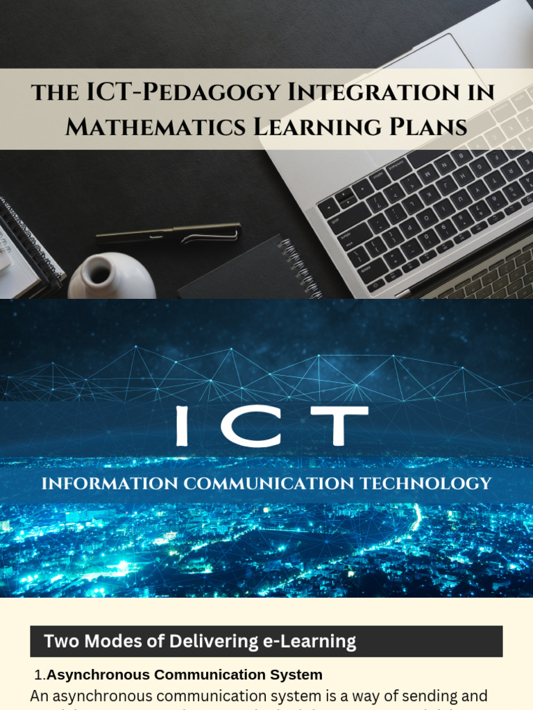 The ICT Pedagogy Integration in Mathematics Learning Plans | PDF ...