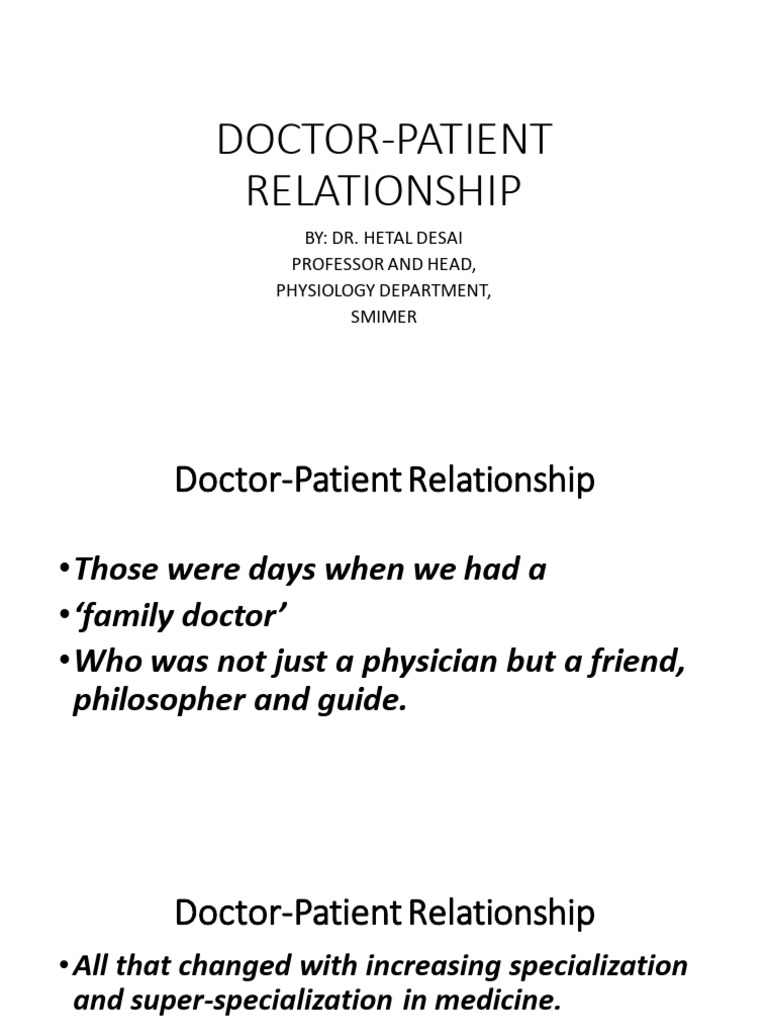 Enhancing Doctor-Patient Trust | PDF | Physician | Health Care