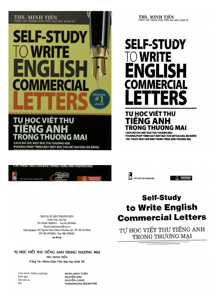 Từ điển học cách viết thư điện tử thương mại P1 | PDF