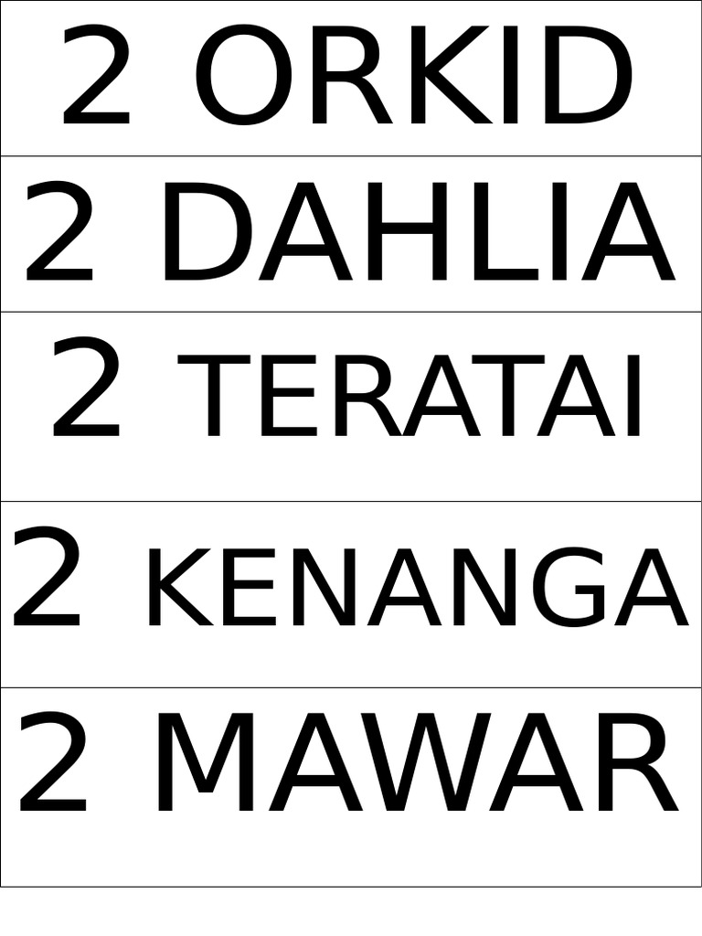 nama2 kelas | PDF