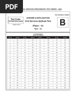 Csat Anubhav Answer Key With Explanations Set D 1736257785544 | PDF ...