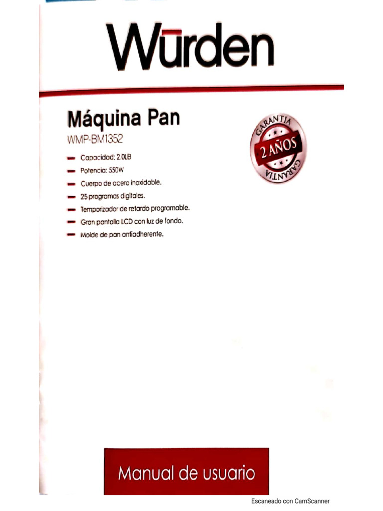 Wurden WMP Bm1352 Compress | PDF