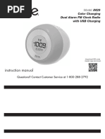 3-Channel Alarm Timer Instructions | PDF | Timer | Clock