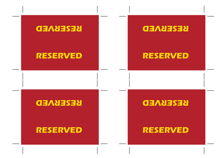 Reserved Document Sections | PDF